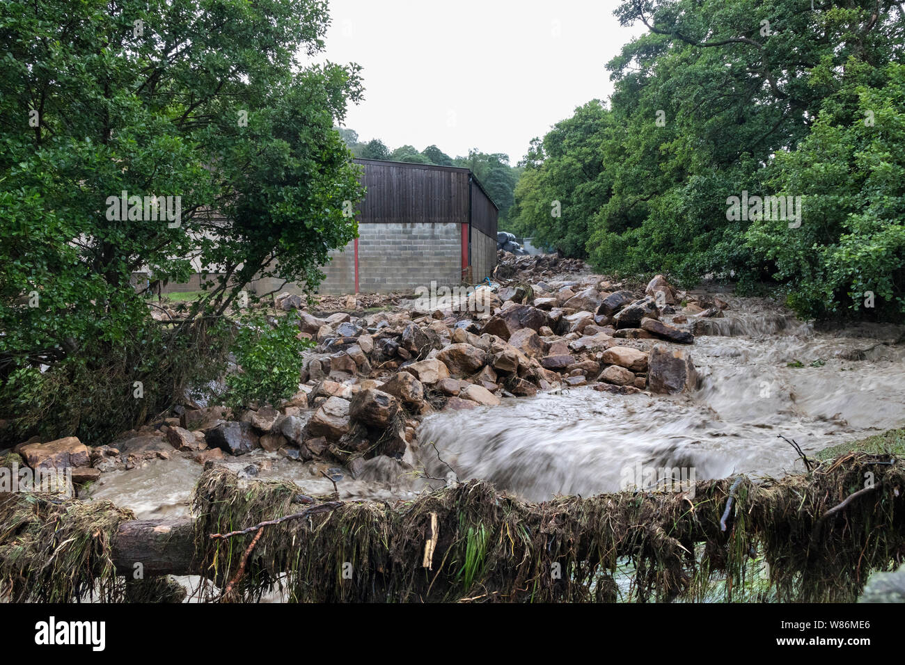 Farm building flood damage hi-res stock photography and images - Alamy