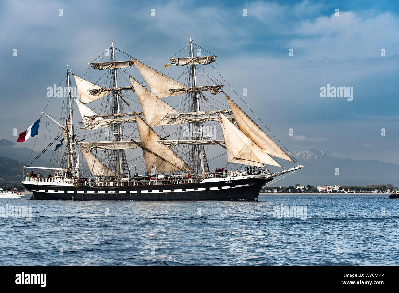 Barque sailing ship hi-res stock photography and images - Alamy