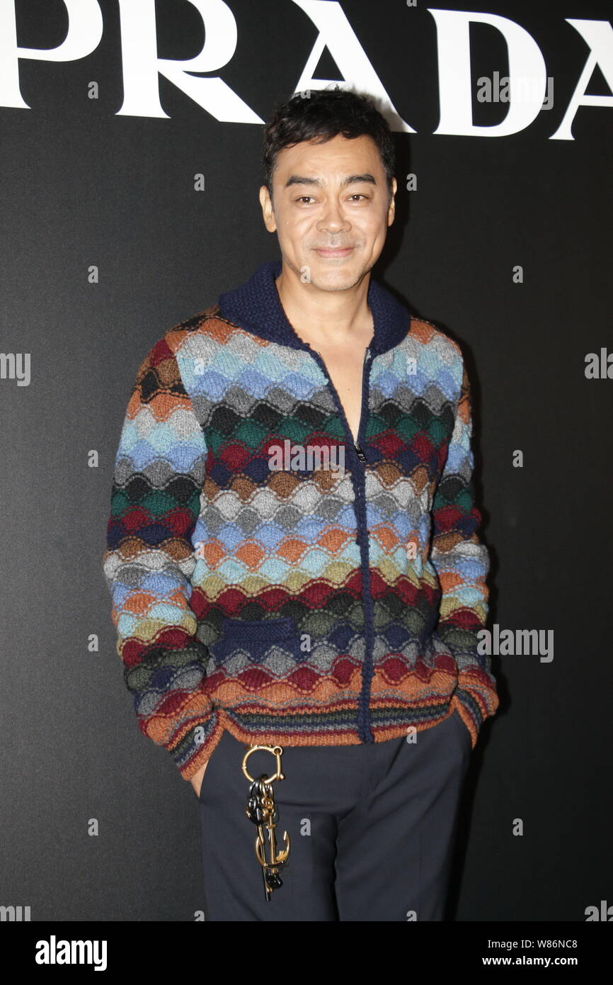 Hong Kong actor Sean Lau arrives for the reopening party of a fashion ...