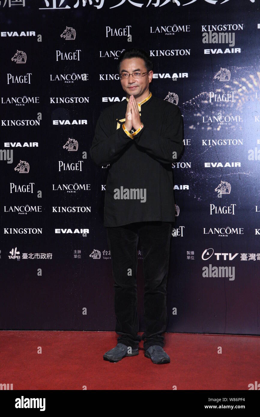 --FILE--Chinese Tibetan film director Pema Tseden arrives on the red carpet for the 52nd Golden ...