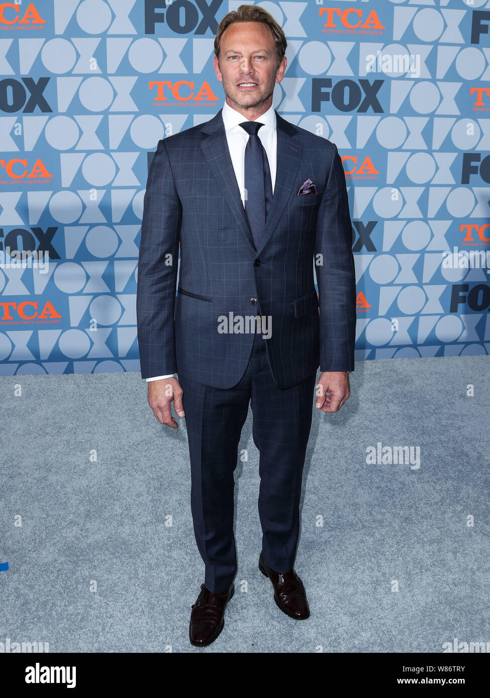 LOS ANGELES, CALIFORNIA, USA - AUGUST 07: Actor Ian Ziering arrives at ...