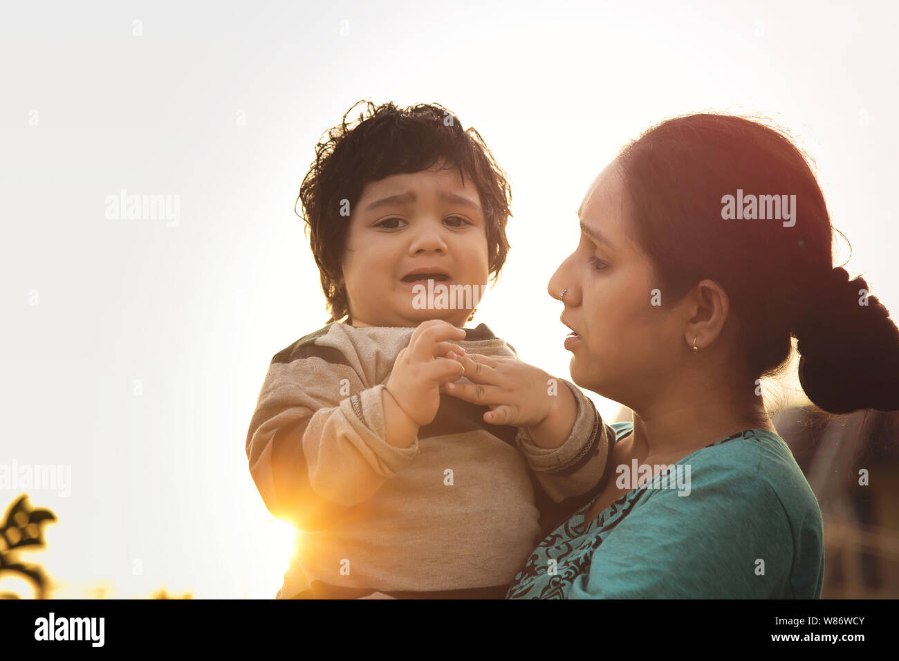 Angry kid indian hi-res stock photography and images - Alamy