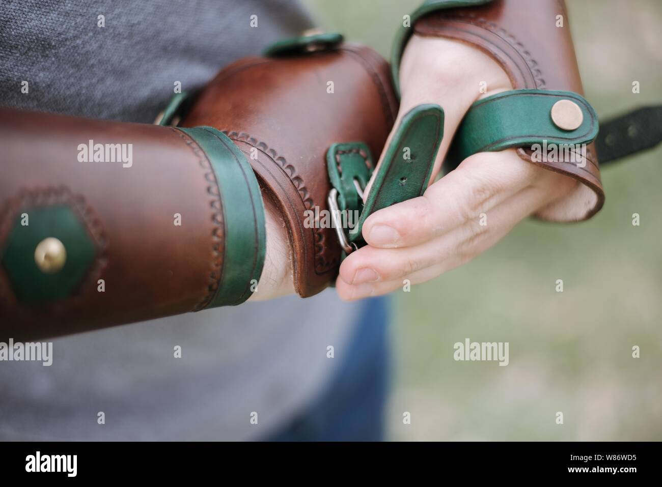 Hand armor hi-res stock photography and images - Alamy