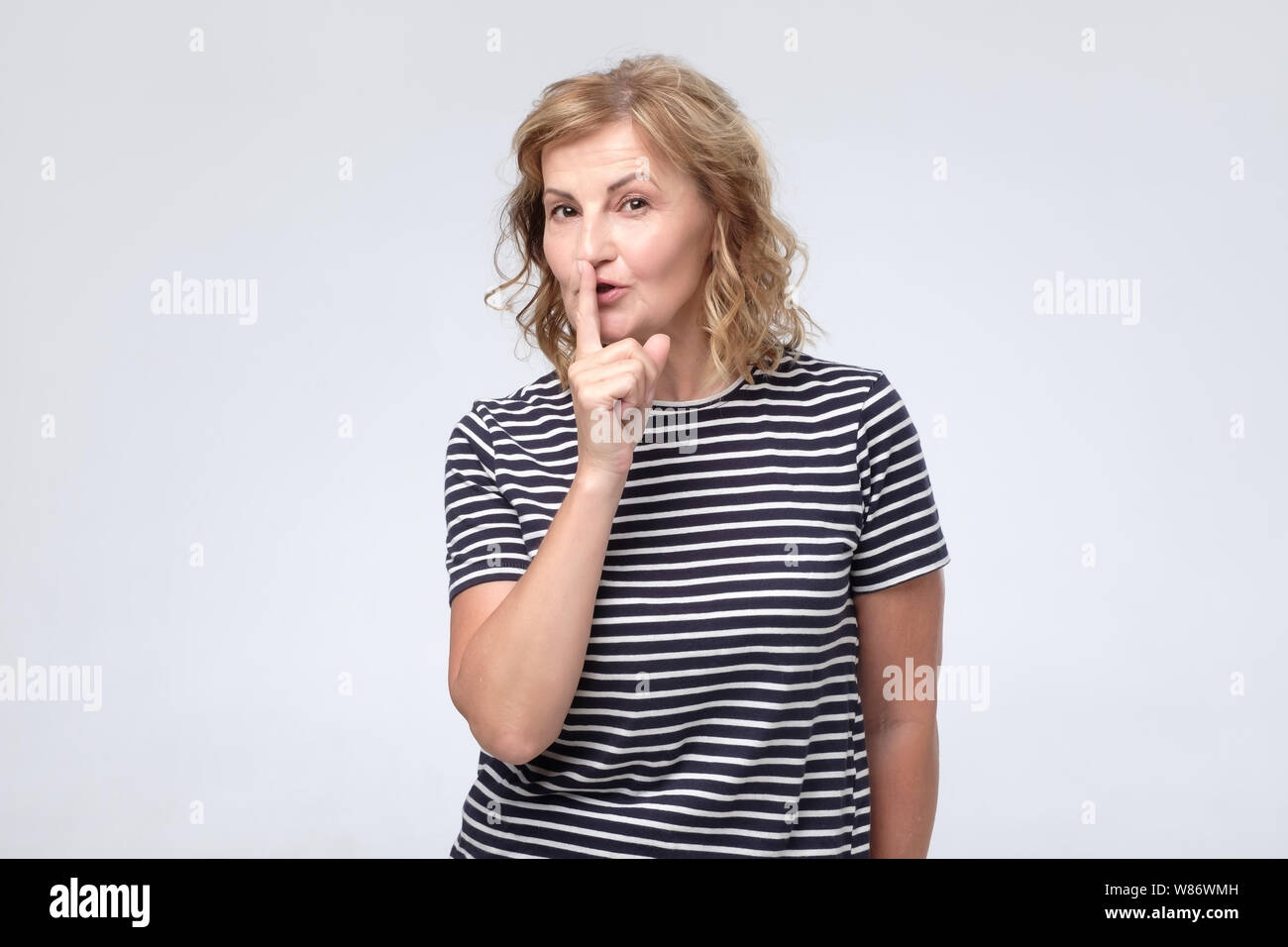 Female secret hi-res stock photography and images - Alamy