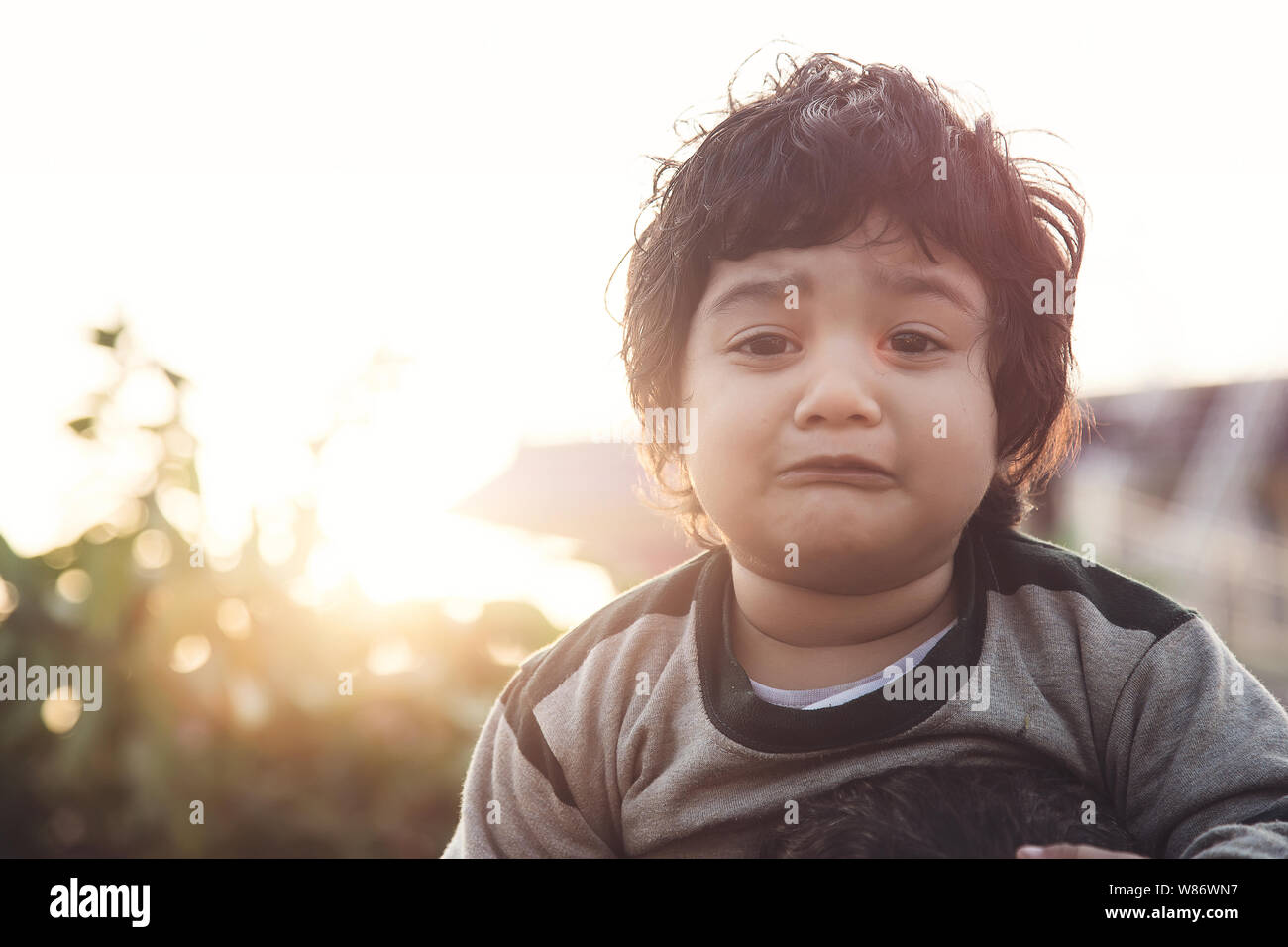 Crying Indian Kid High Resolution Stock Photography and Images - Alamy