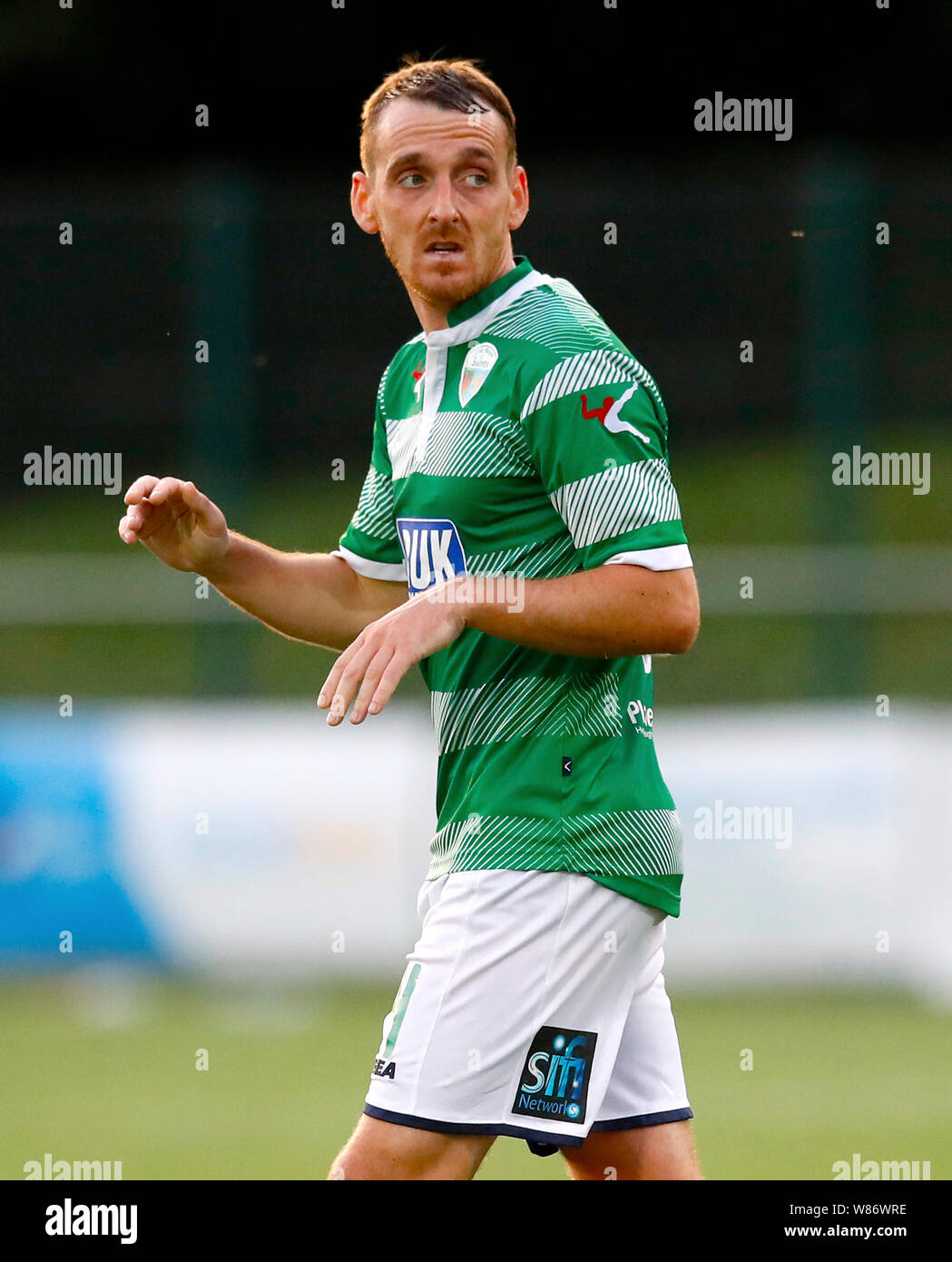 The New Saints' Jamie Mullan Stock Photo - Alamy