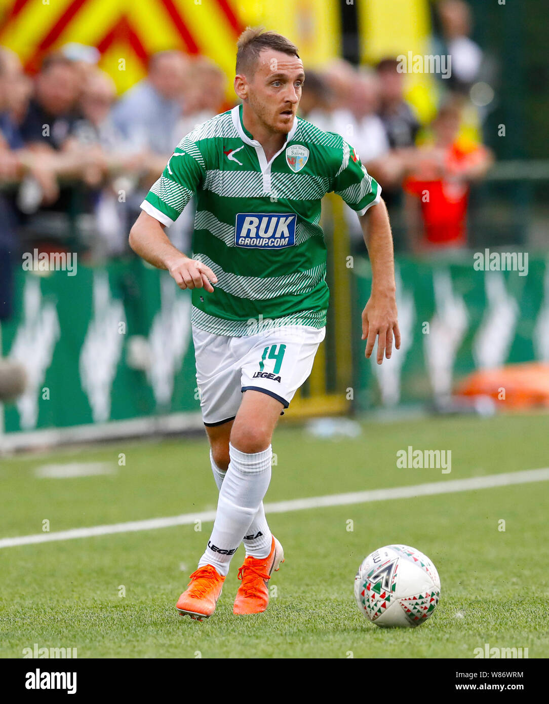The New Saints' Jamie Mullan Stock Photo - Alamy