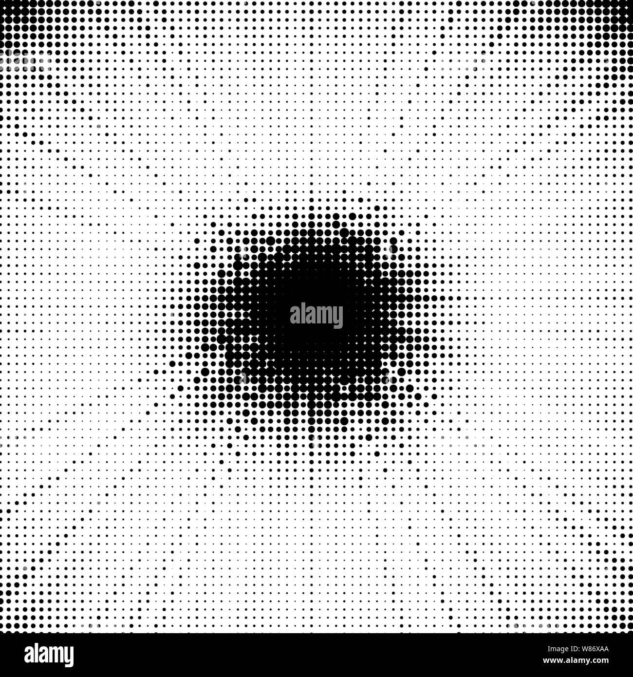 Halftone Pattern. Set of Dots. Overlay Grunge Template. Distress Linear ...