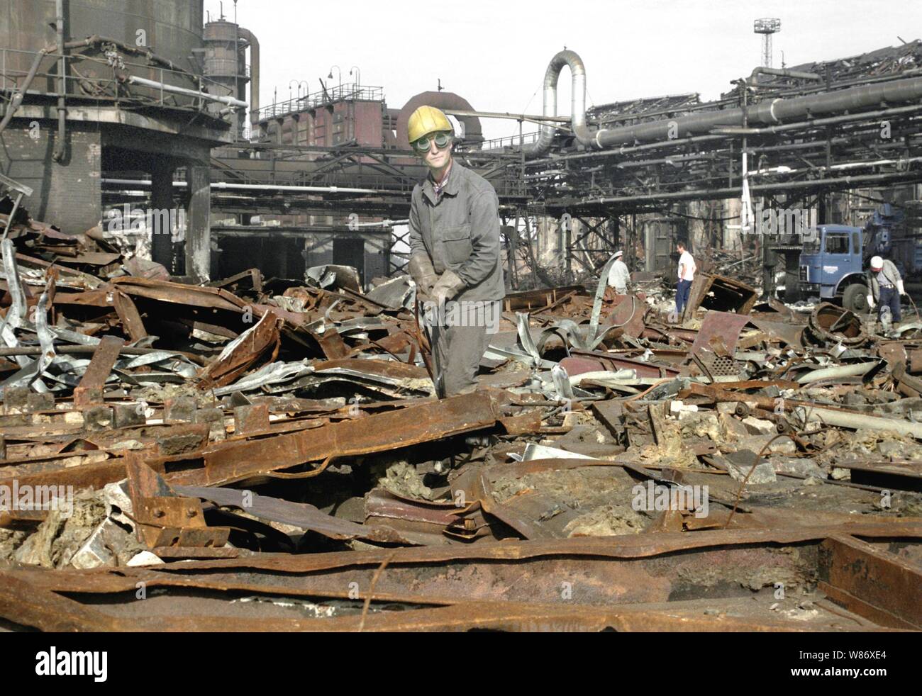 01 January 1992, Berlin, Lauchhammer: Federal States / Brandenburg ...