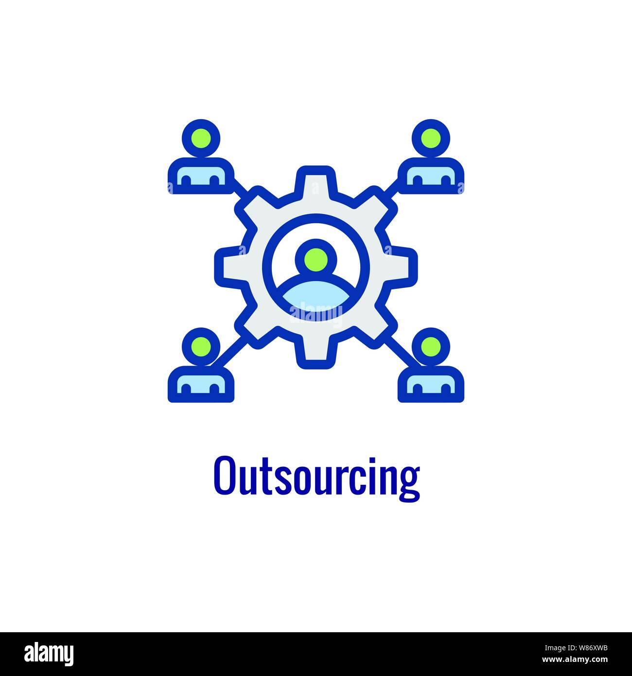 Outsource Icon Outsource Node Js Development Company | Thinkitive