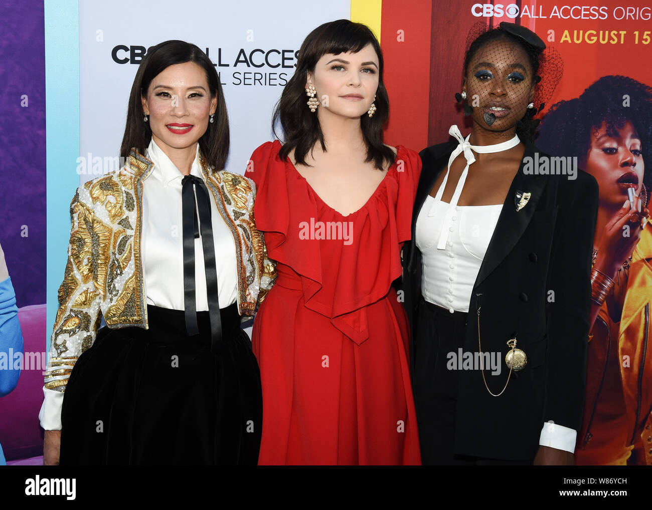 August 7, 2019, Beverly Hills, California, USA: (L-R) Kirby Howell ...