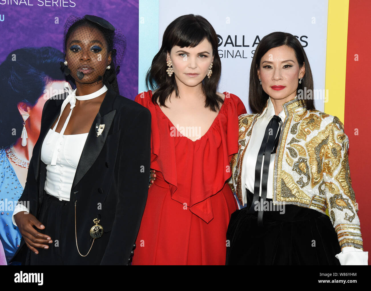 August 7, 2019, Beverly Hills, California, USA: (L-R) Kirby Howell ...