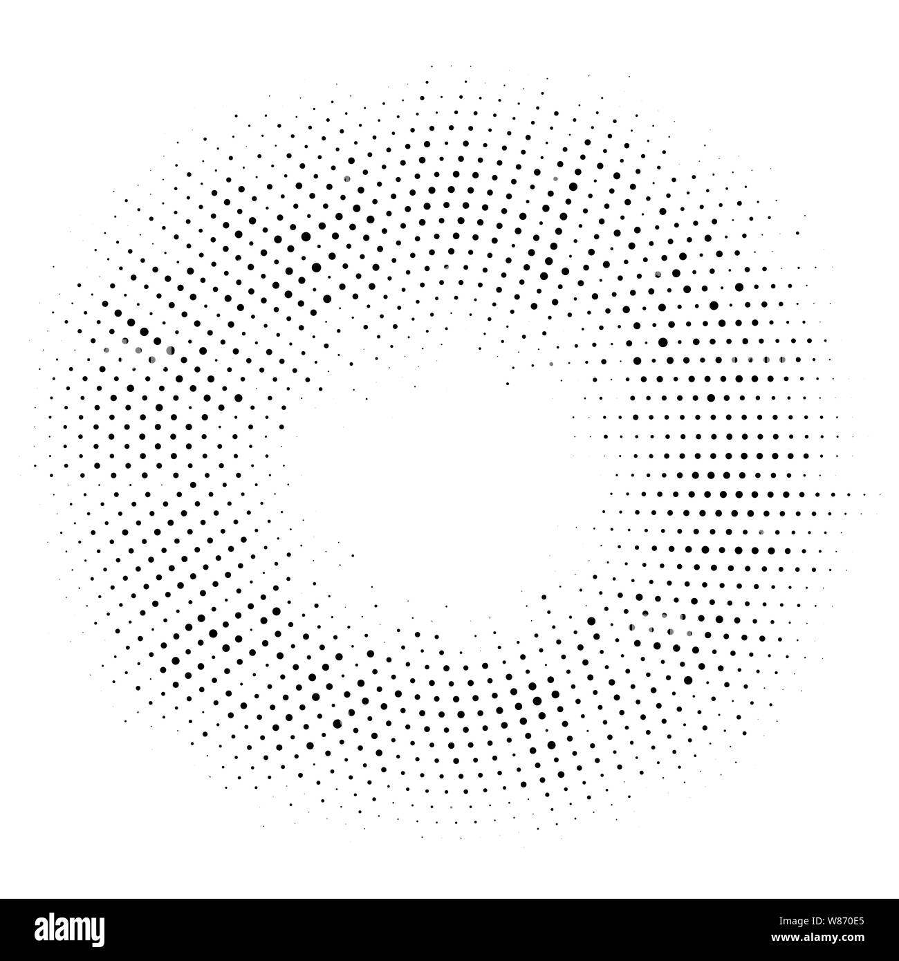Halftone Pattern. Set of Dots. Dotted Texture. Overlay Grunge Template ...