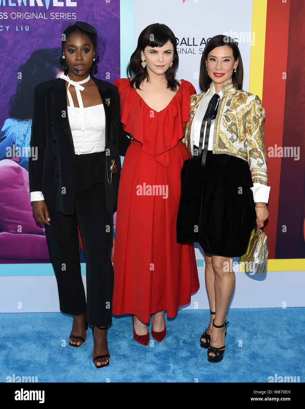 August 7, 2019, Beverly Hills, California, USA: (L-R) Kirby Howell ...