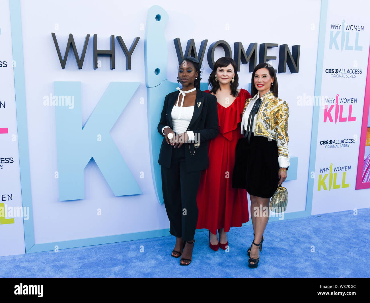 August 7, 2019, Beverly Hills, California, USA: (L-R) Kirby Howell ...