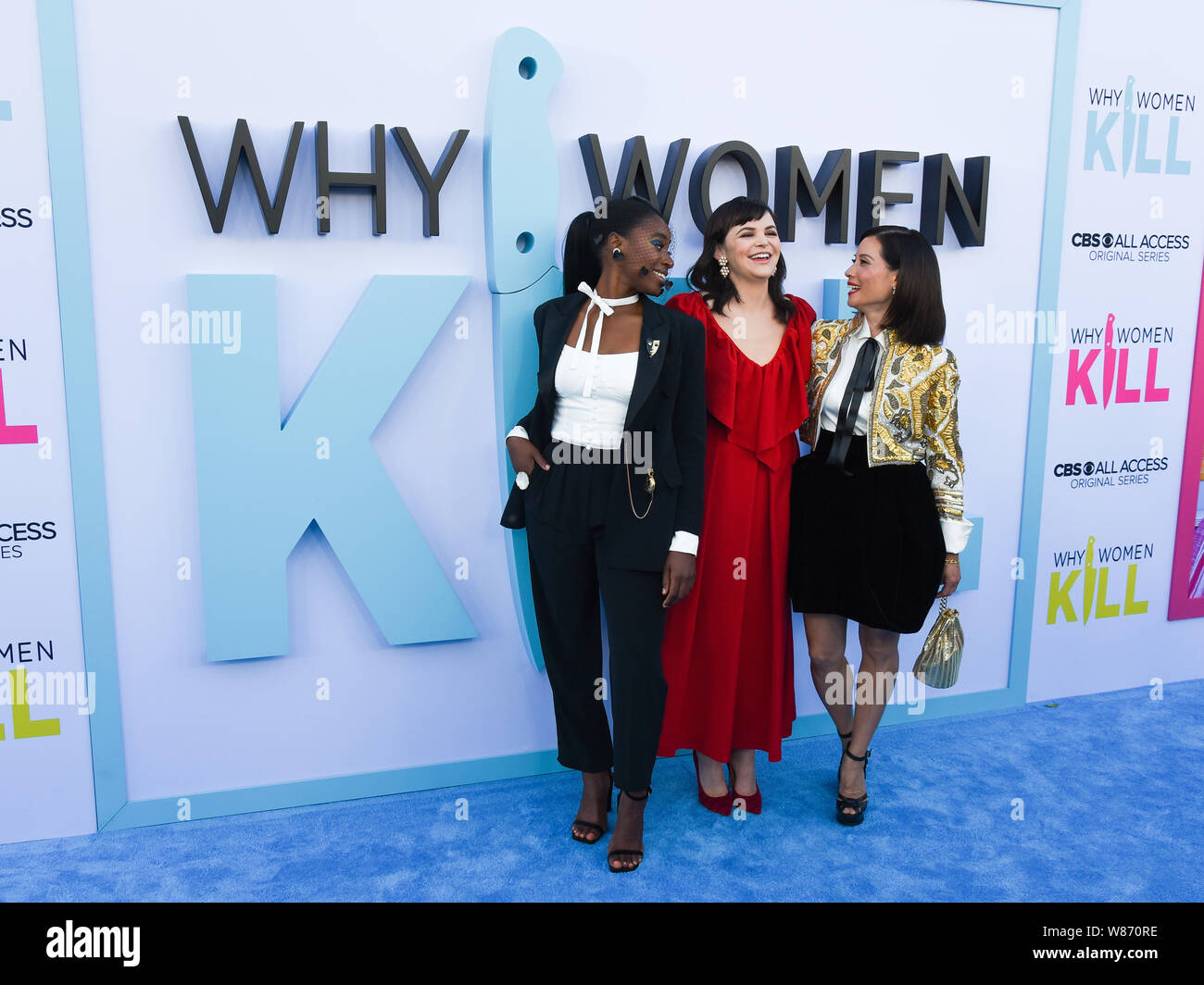 August 7, 2019, Beverly Hills, California, USA: (L-R) Kirby Howell ...