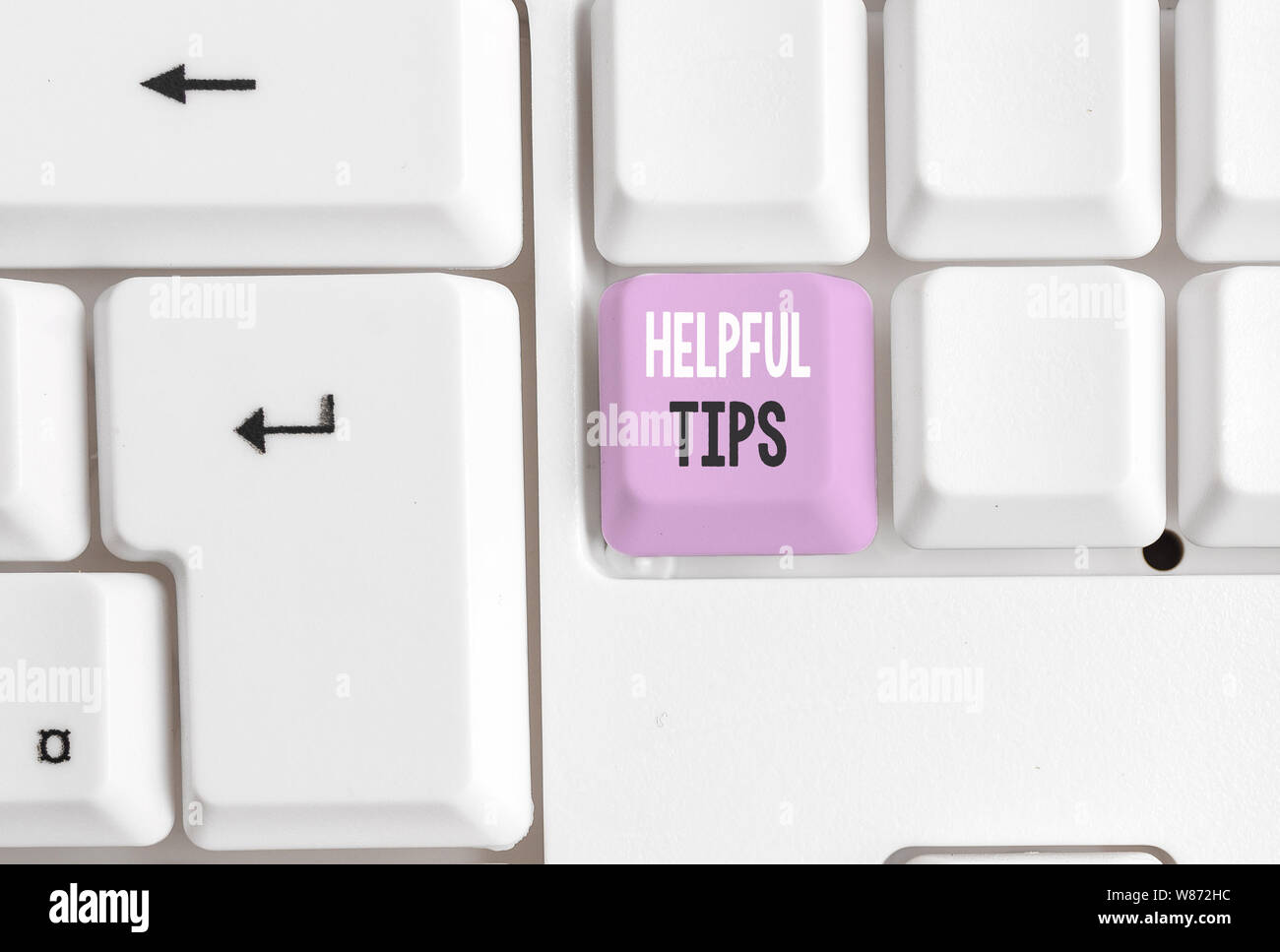 Text sign showing Helpful Tips. Business photo showcasing advices given ...