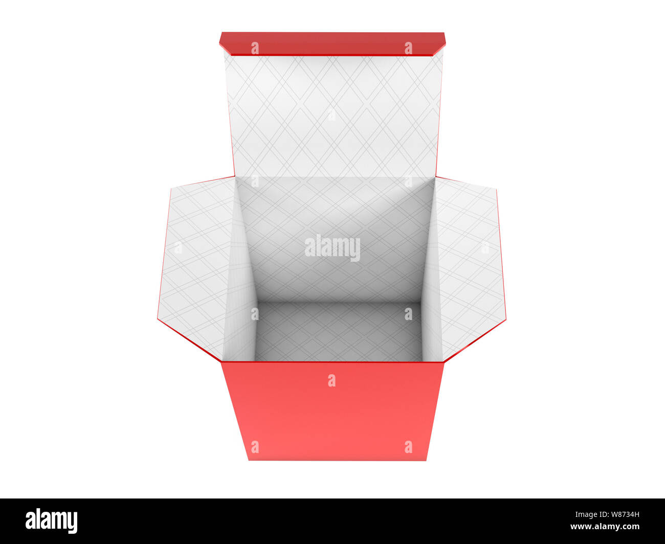 Red high box open hi-res stock photography and images - Alamy