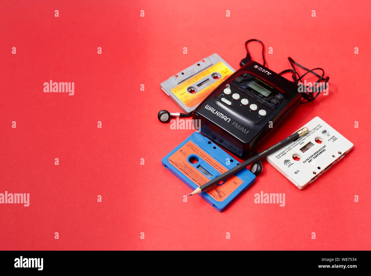 1980s Walkman High Resolution Stock Photography and Images - Alamy