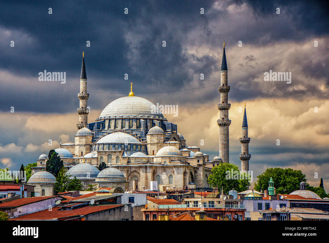 The Blue Mosque in Istanbul is a major tourist attraction, and was ...