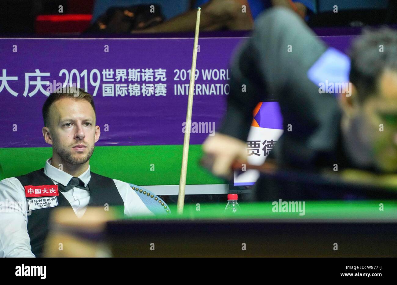 Daqing, China's Heilongjiang Province. 8th Aug, 2019. Judd Trump of ...