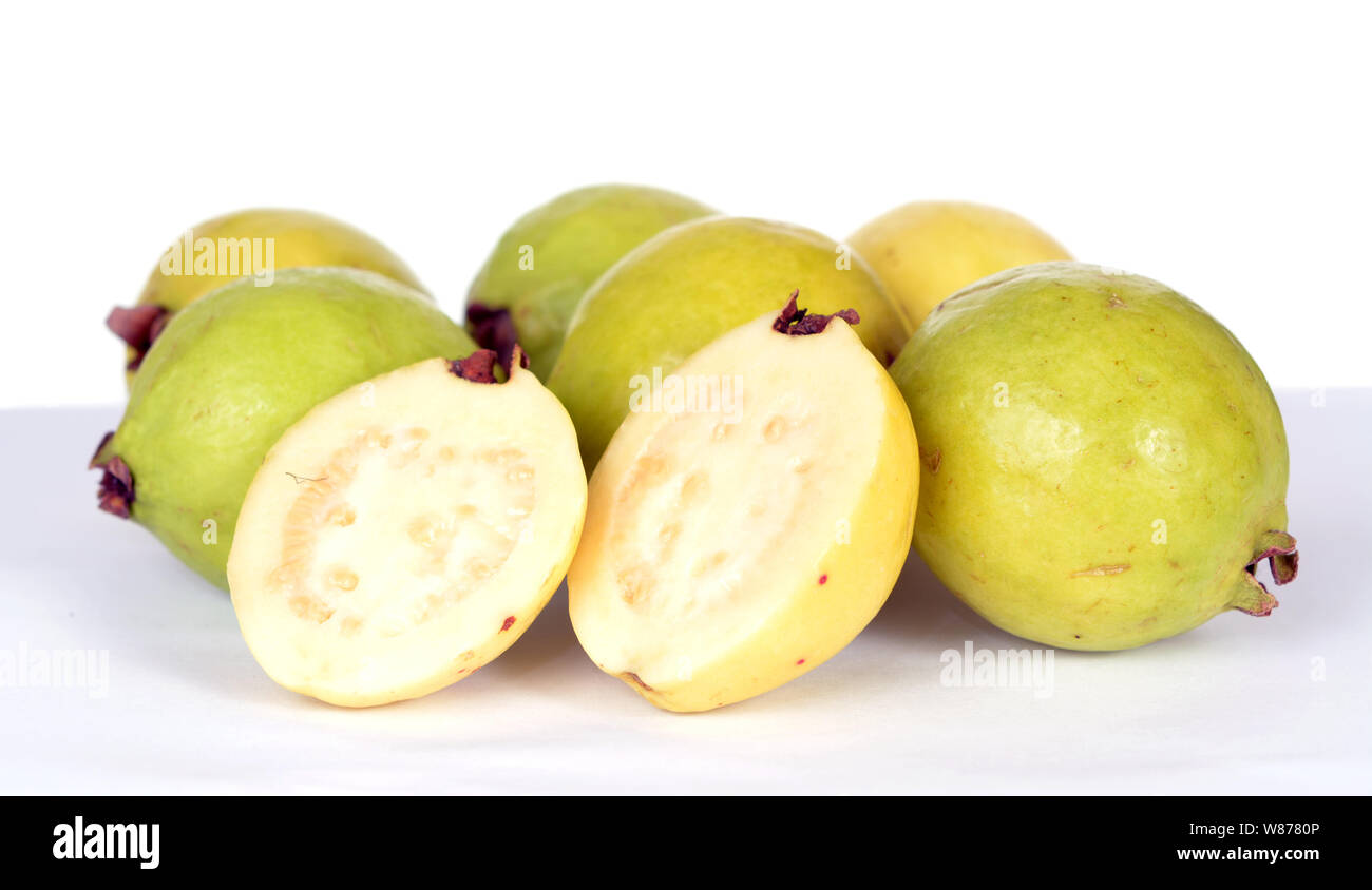 many guava fruit on table Stock Photo - Alamy