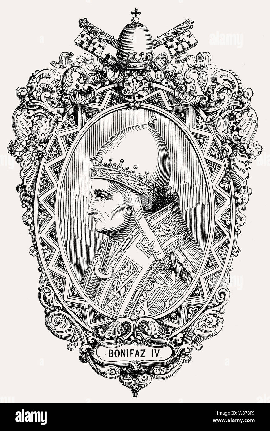 Boniface drawing hi-res stock photography and images - Alamy