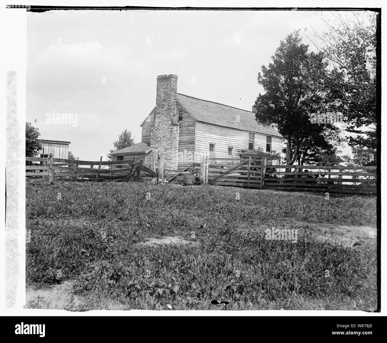 House, Bull Run Stock Photo - Alamy