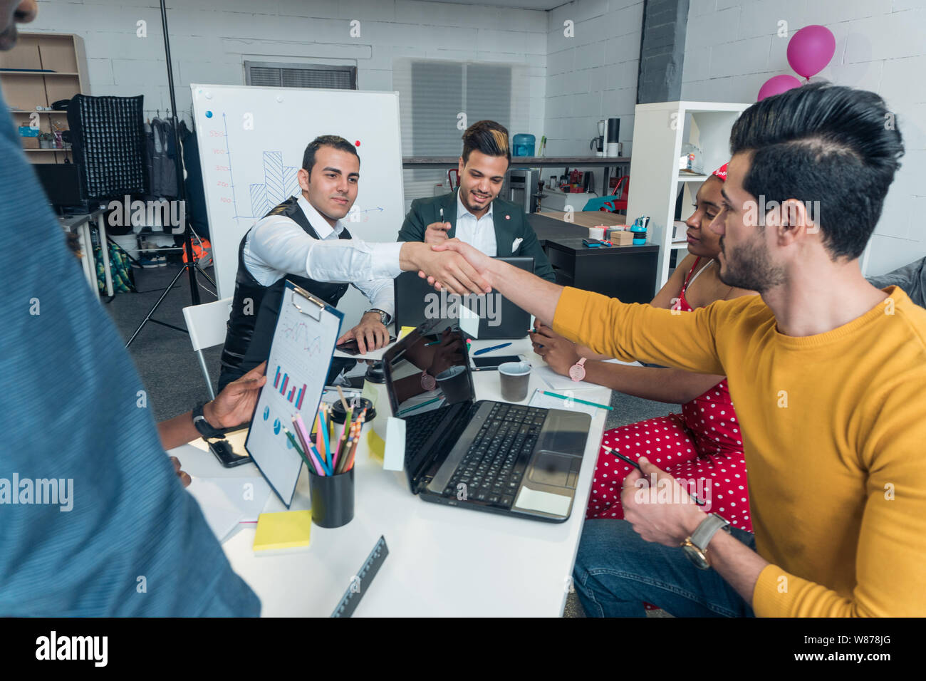 Employee representatives hi-res stock photography and images - Alamy