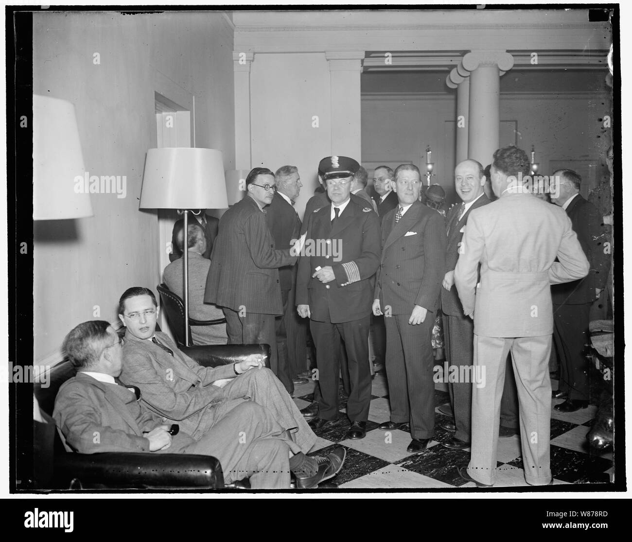 Press conference [press conference] Cut Out Stock Images & Pictures - Alamy