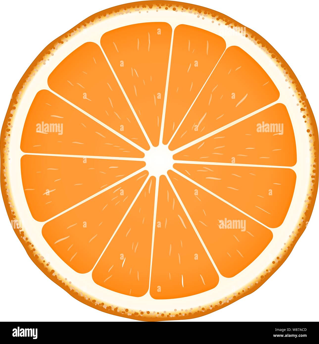 Fruit slice Stock Vector Images - Alamy