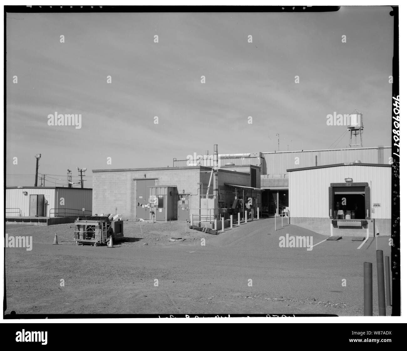 1. South and east facades of 232-Z (2736-ZB in rear).; 1. South and ...