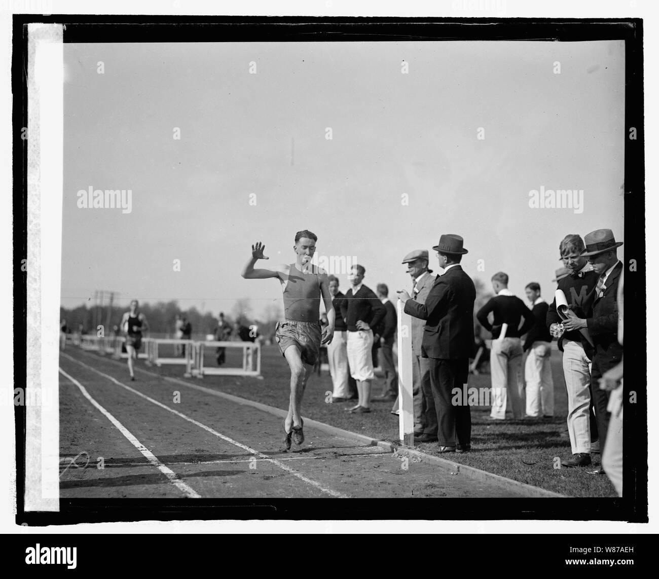School field day Black and White Stock Photos & Images - Alamy