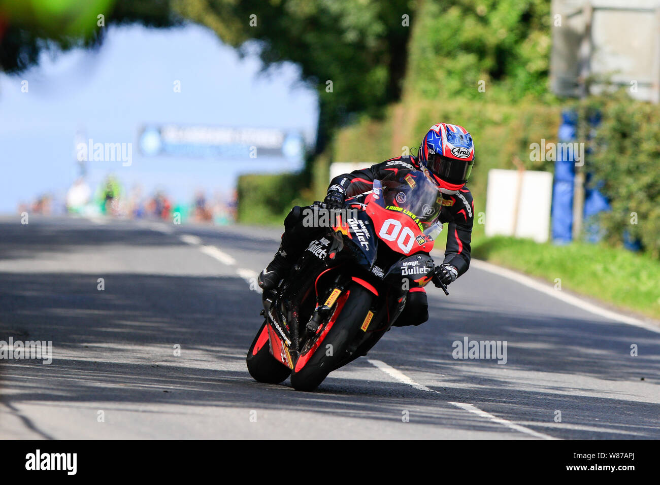Dundrod Circuit, Belfast, Northern Ireland. 8th Aug, 2019. Ulster Grand ...