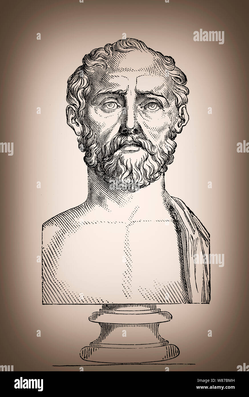 Demosthenes drawing hi-res stock photography and images - Alamy