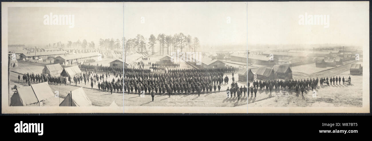 117th Field Artillery, Lt. Col. Nelson E. Margetts, commanding, Camp ...