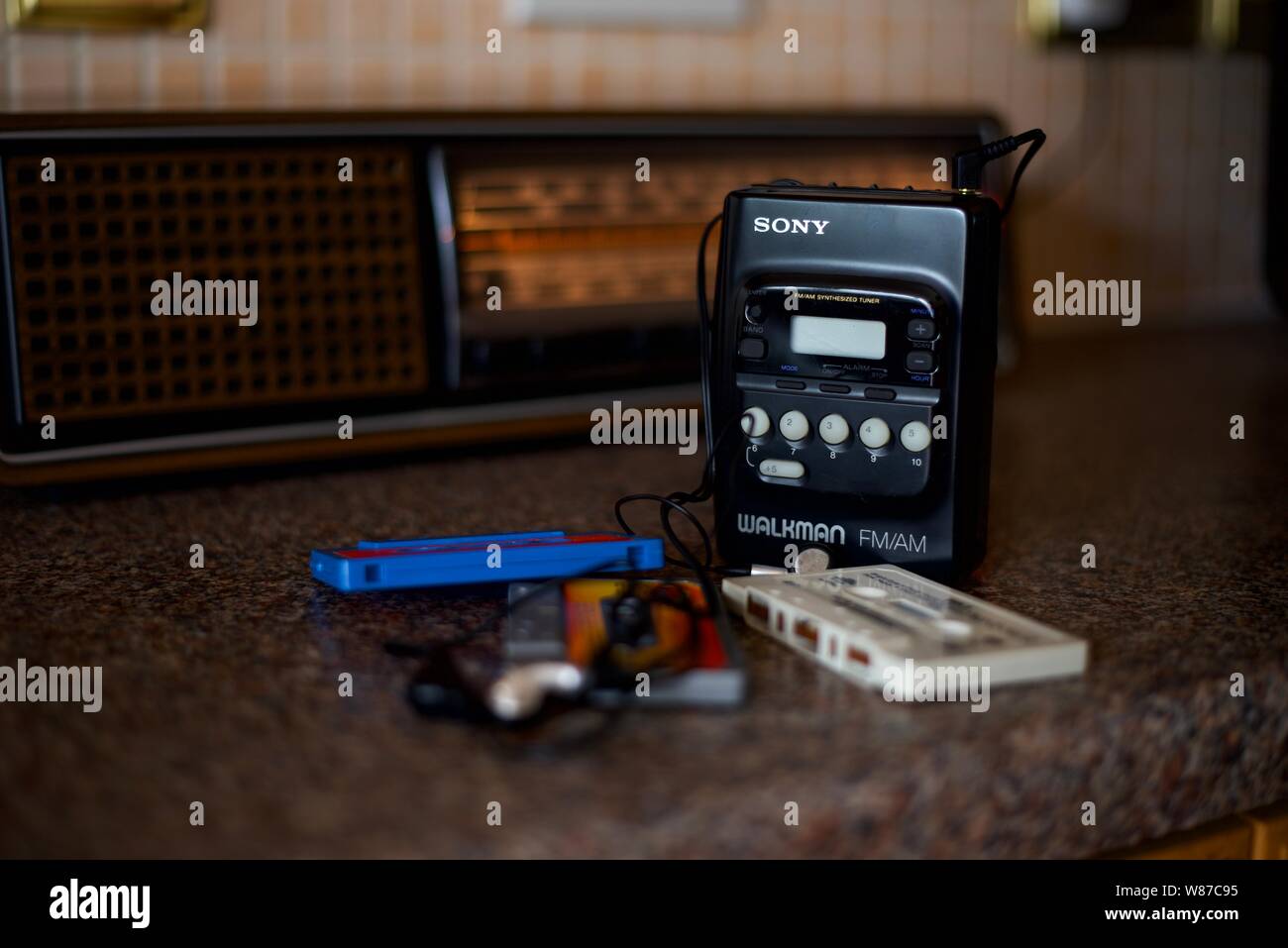 Sony walkman 1980s hi-res stock photography and images - Alamy
