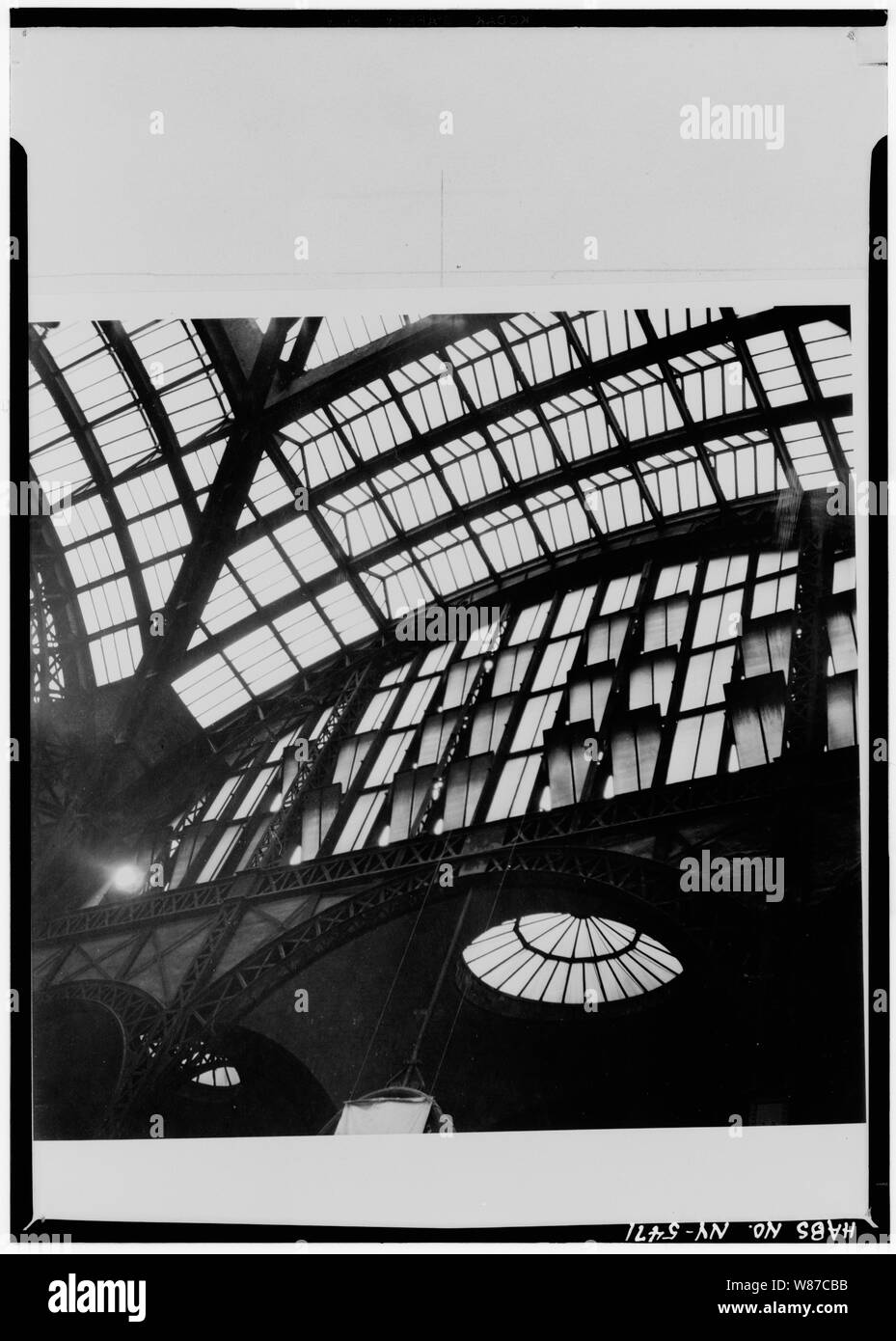 CONCOURSE ROOF DETAIL. - Pennsylvania Station; 16. Historic American ...