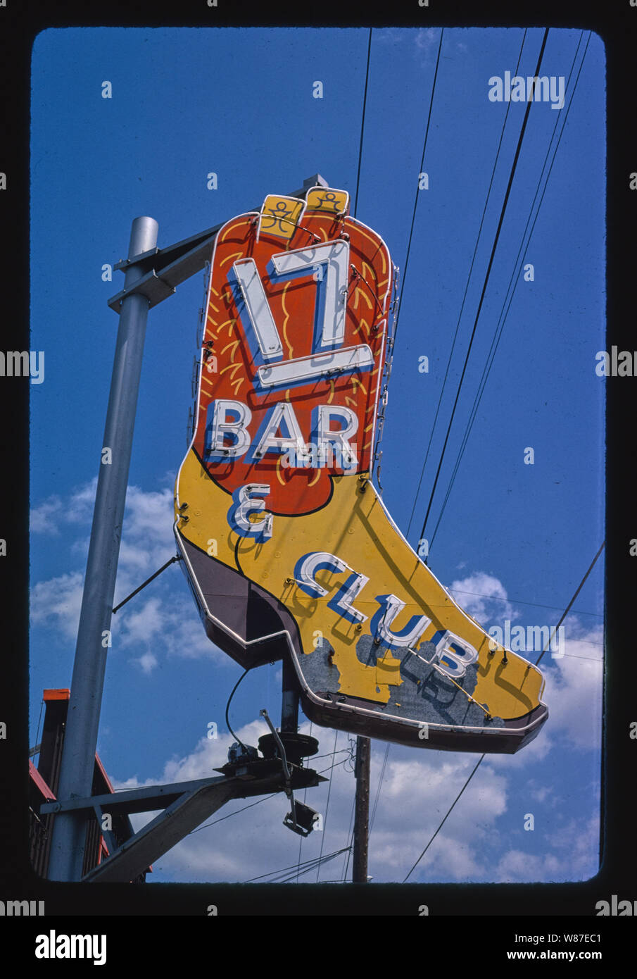 17 Bar and Club sign, Billings, Montana Stock Photo - Alamy
