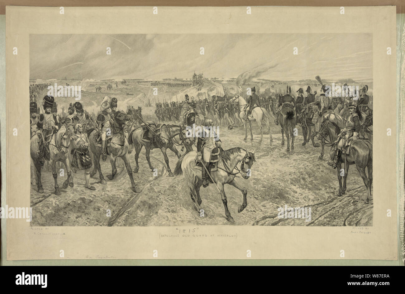 Napoleon's old guard hi-res stock photography and images - Alamy