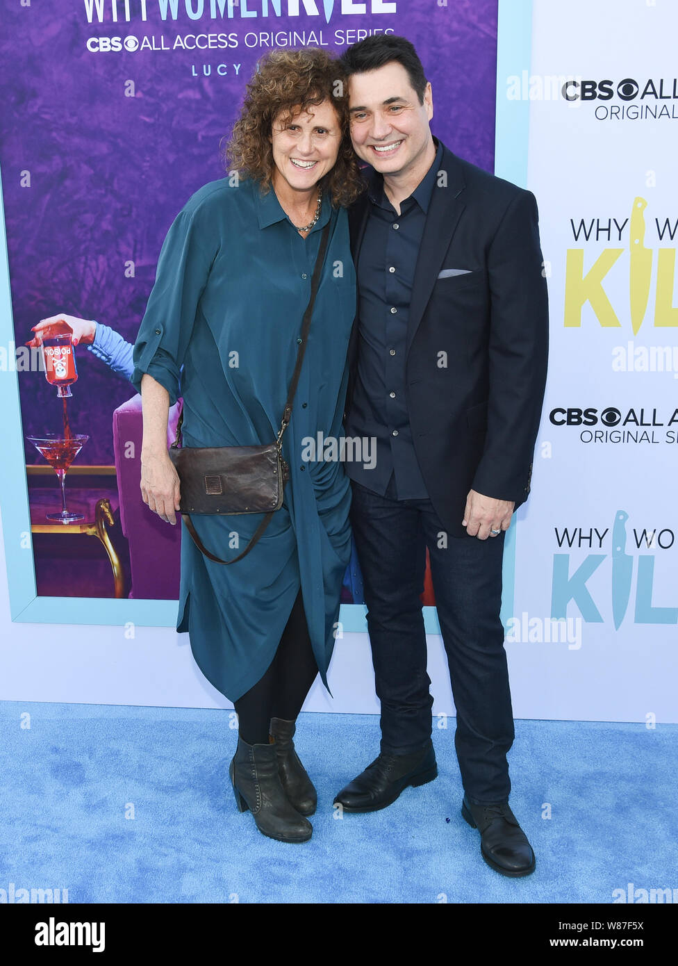 Beverly Hills, California, USA. 07th Aug, 2019. Adam Ferrara, Mindy ...