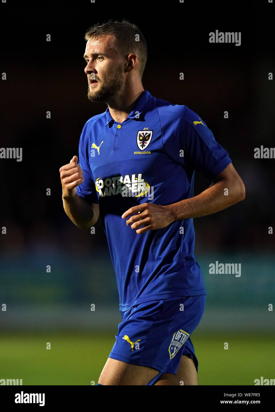 Wimbledon's Shane McLoughlin Stock Photo - Alamy