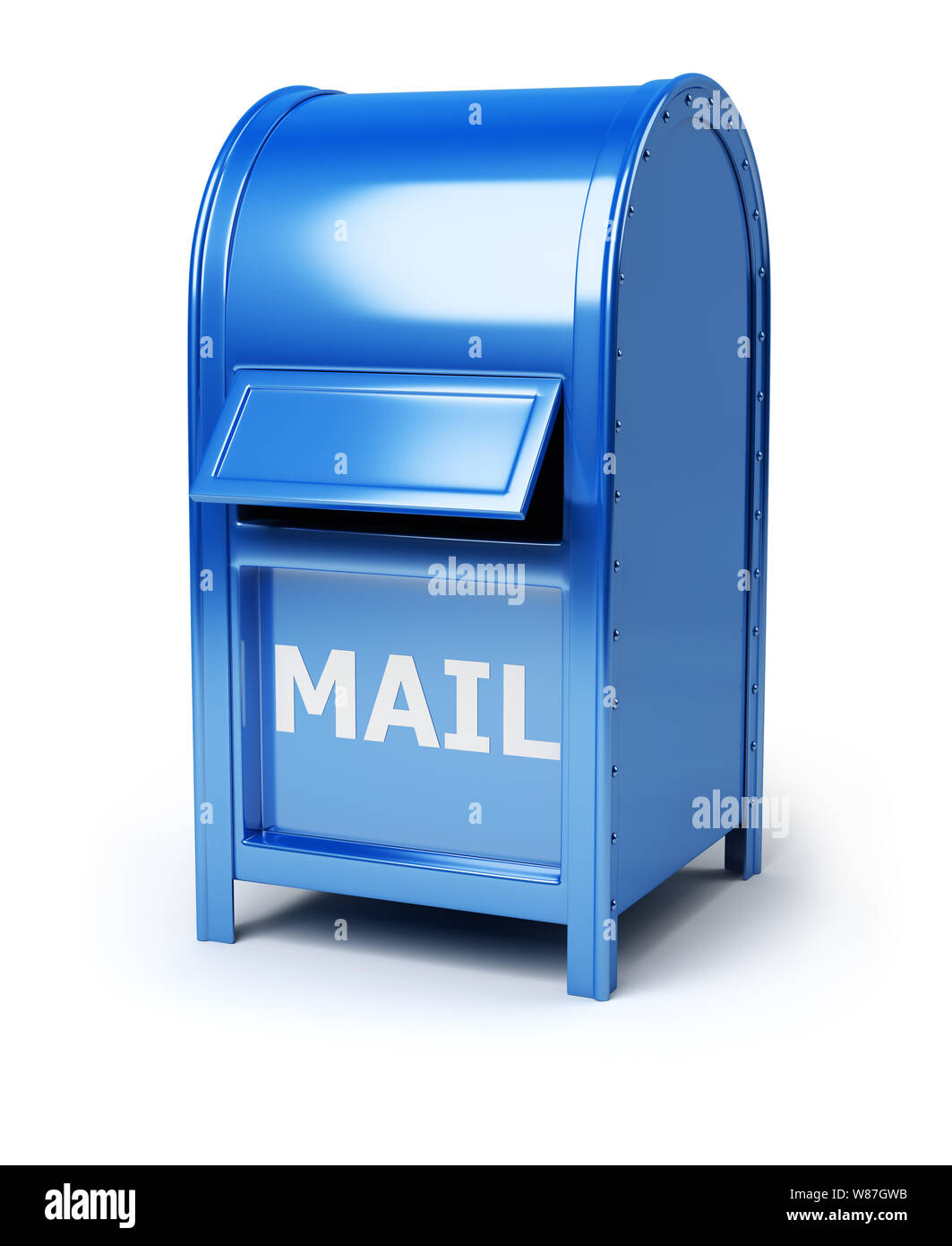 Blue Mailbox Clipart