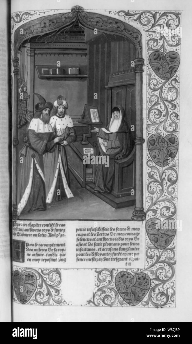 Seated scribe Black and White Stock Photos & Images - Alamy