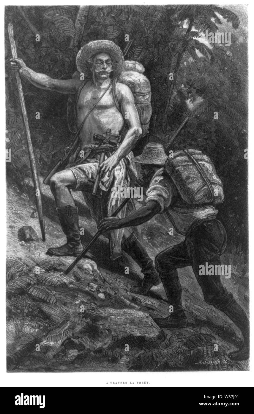 Through rugged Black and White Stock Photos & Images - Alamy