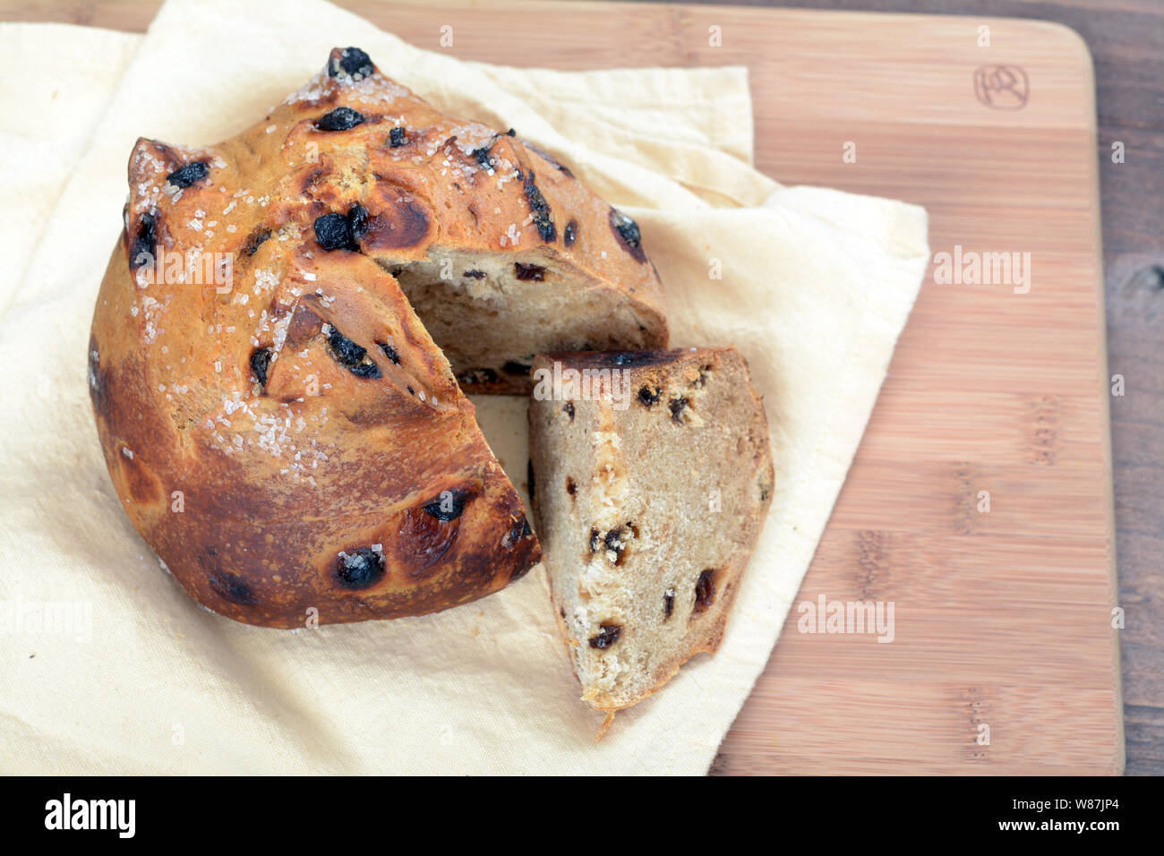 Irish bread on the table Stock Photo - Alamy