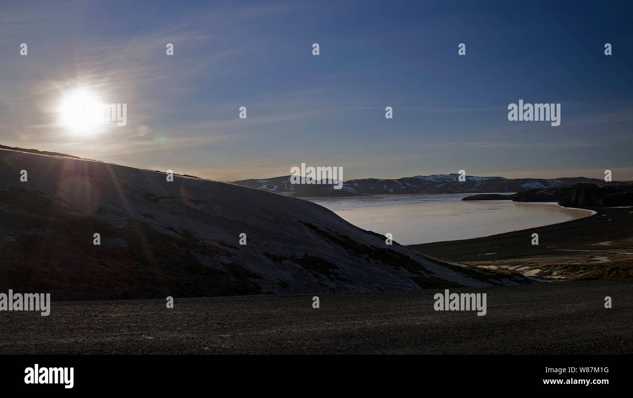 Traditional empty, quiet, calm, clean, beautiful, spectacular roads of ...