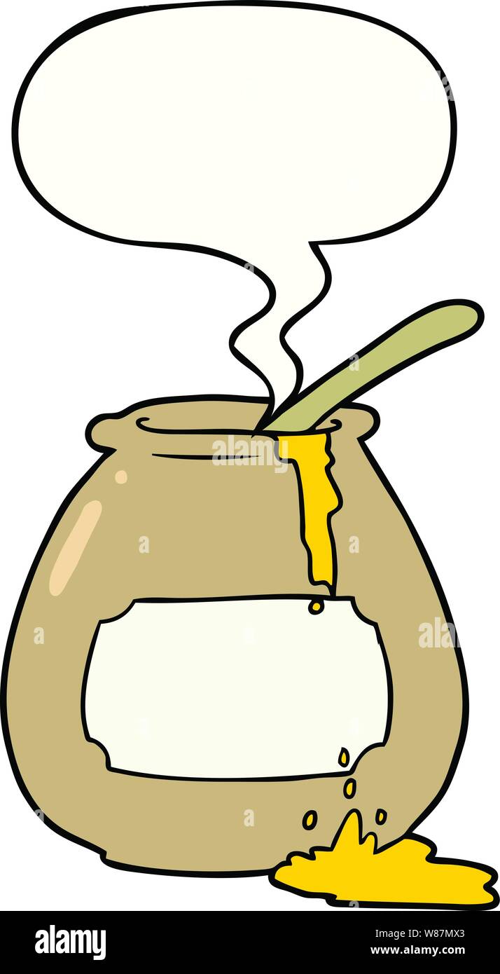 Mustard with honey Stock Vector Images - Alamy