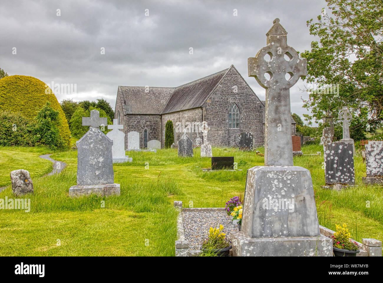 Ballintubber Abbey in the village of Ballintubber in County Mayo ...