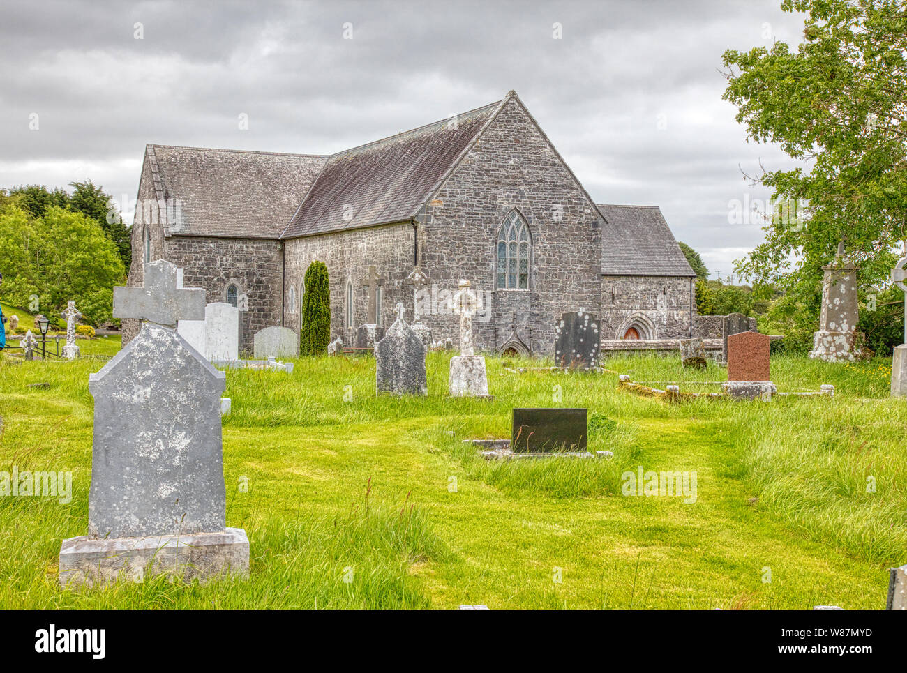 Ballintubber Abbey in the village of Ballintubber in County Mayo ...